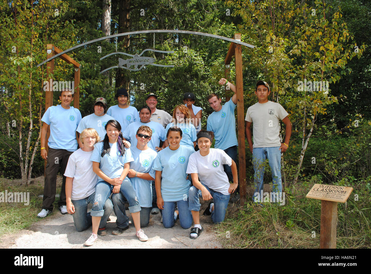 The 2012 Native Youth Conservation Corps (YCC) program in northwest Montana engaged young people ...
