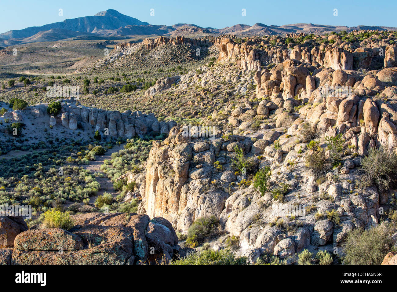 Basin and Range National Monument in Nevada features dramatic ...
