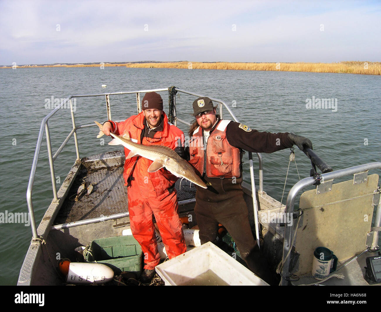 Biologists from the Great Plains Fish and Wildlife Conservation Office ...