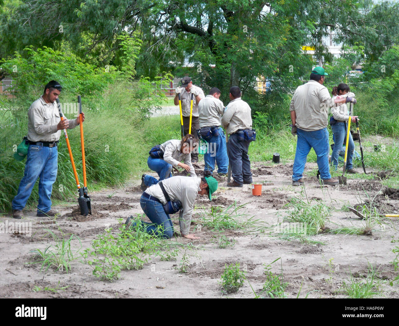 The Youth Conservation Corps (YCC) project in South Texas promotes ...