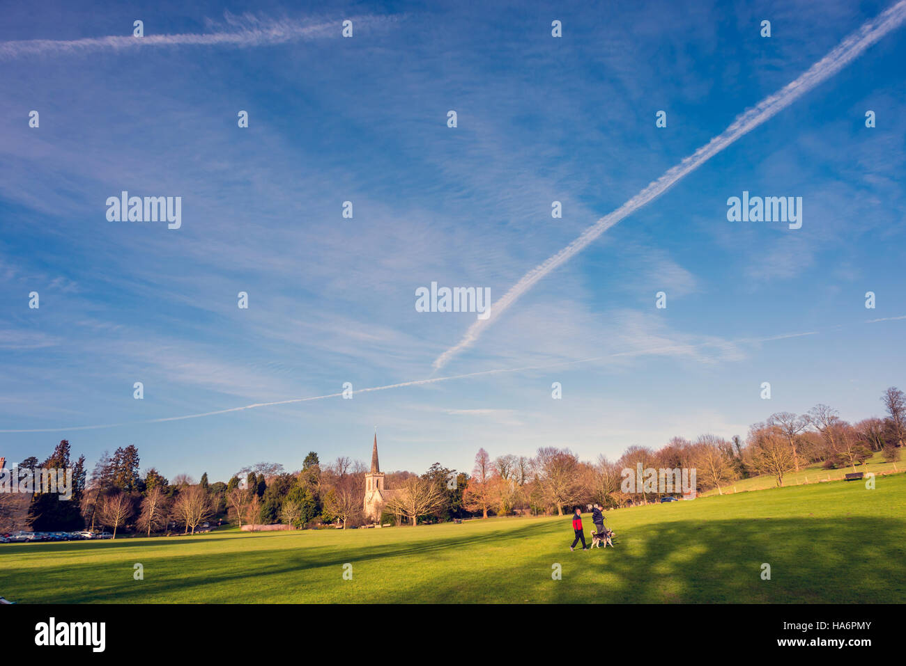 General views of Stanmer Park in Brighton Stock Photo - Alamy