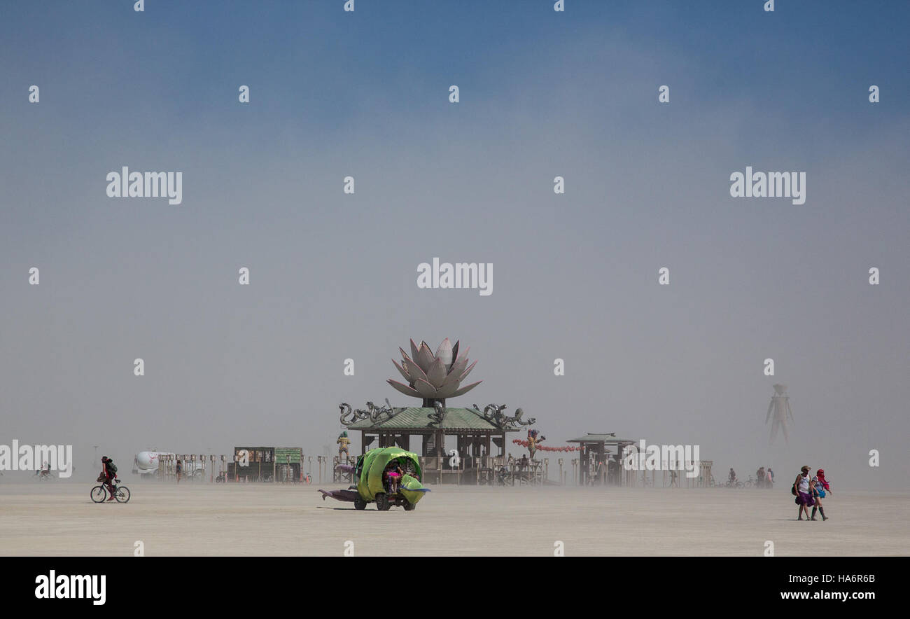 The Burning Man event in Nevada's Black Rock Desert attracts thousands ...