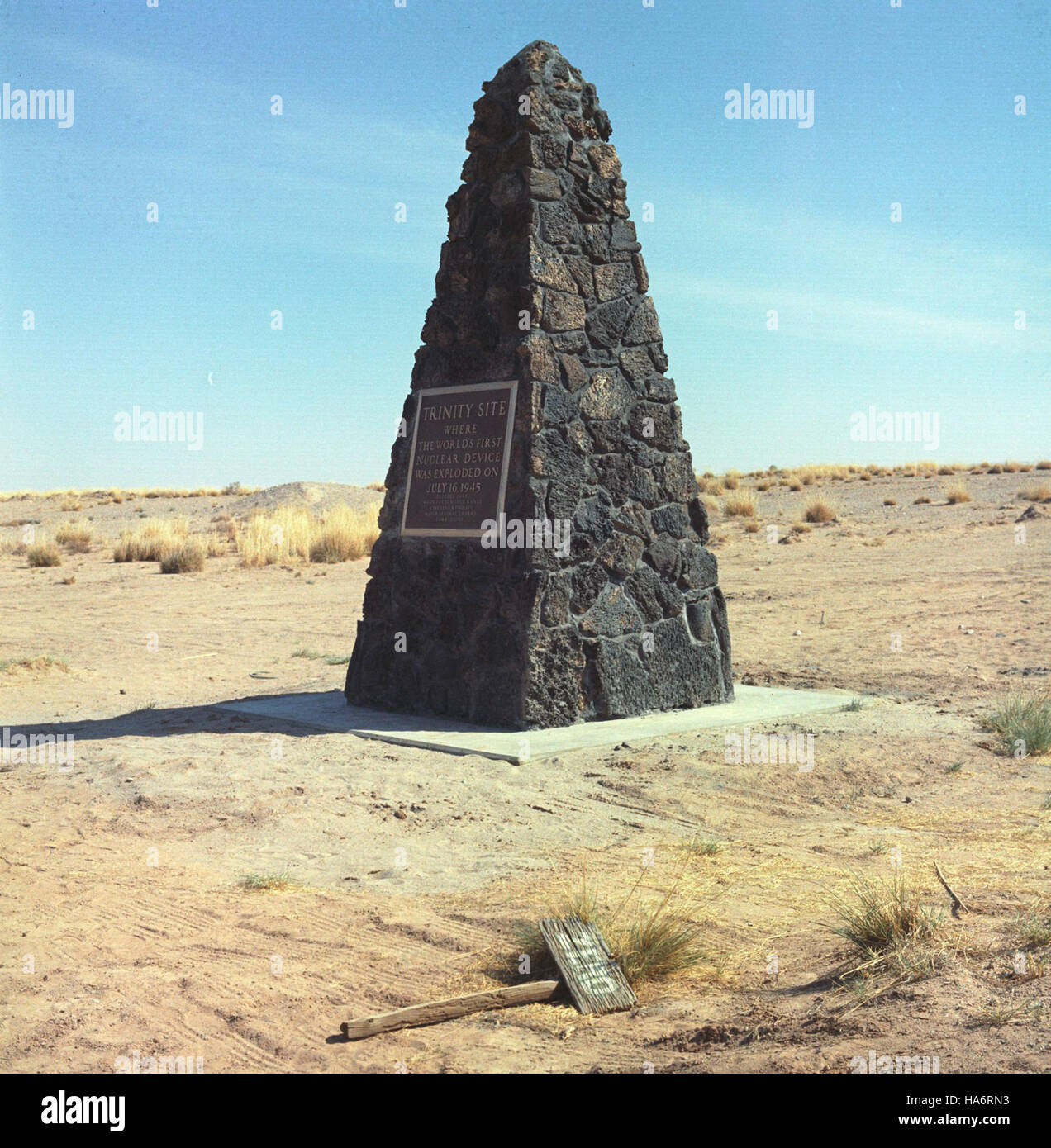 The Trinity Monument at Los Alamos National Laboratory commemorates the ...