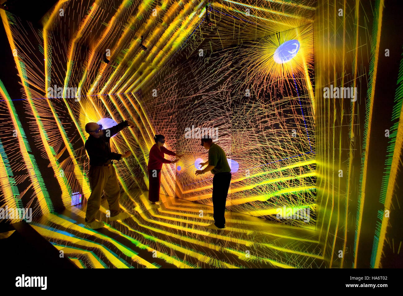 An astronomical simulation conducted in the CAVE (Cave Automatic ...