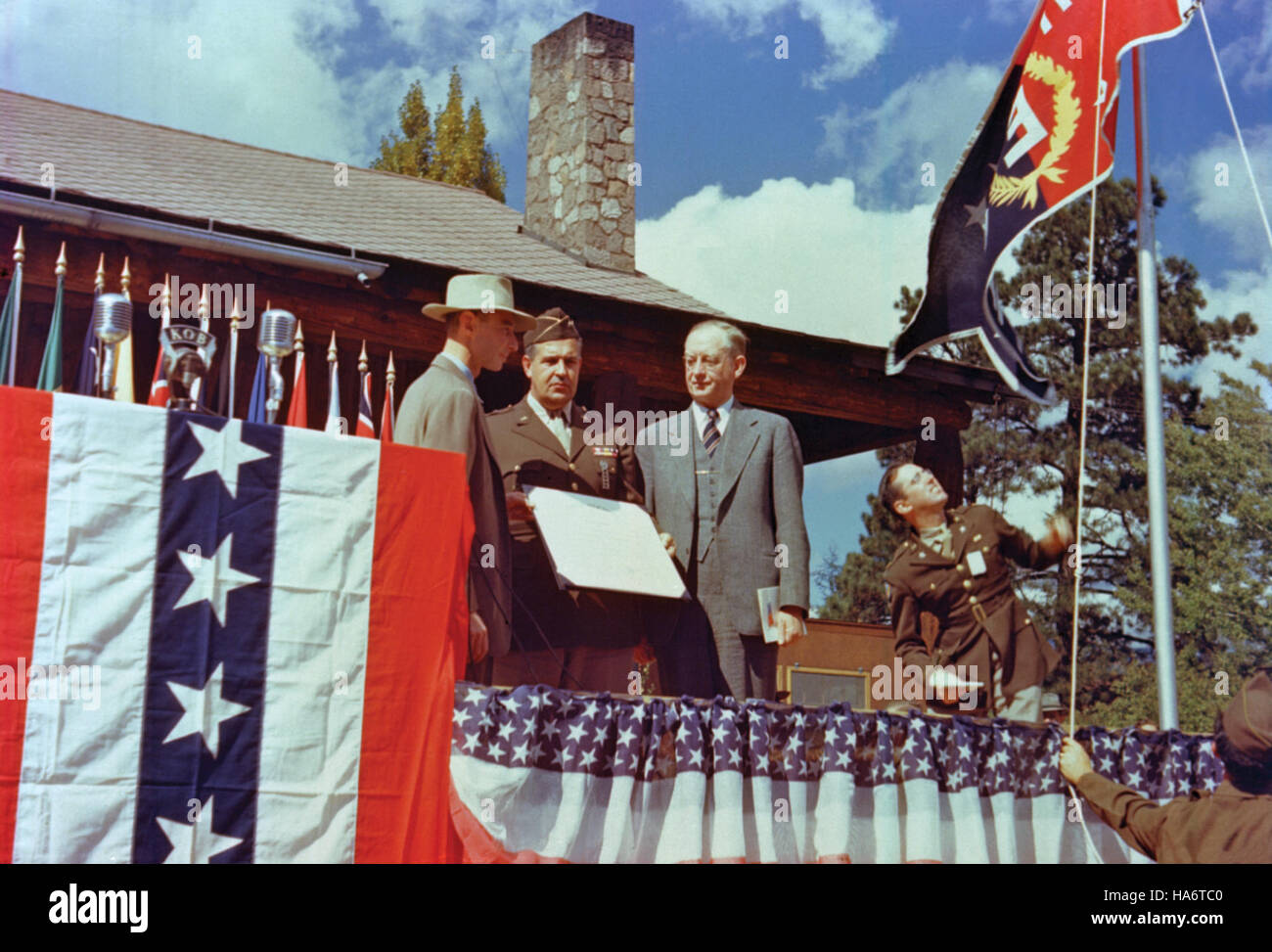 The *1945 Army-Navy 'E' Award* was presented to Los Alamos National ...