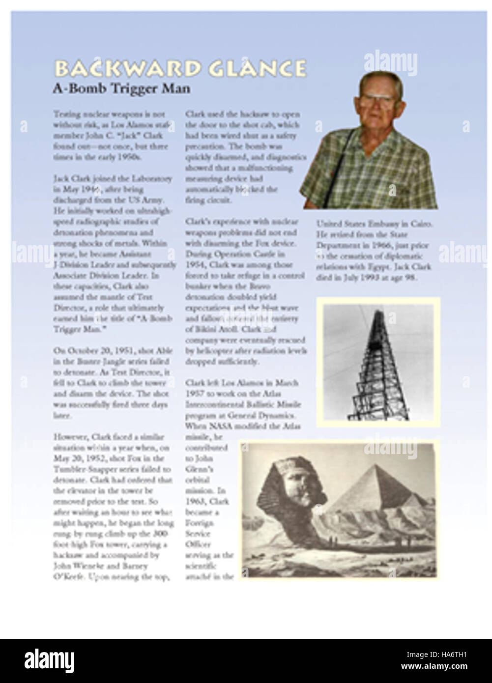 This image depicts the 'A-Bomb Trigger Man,' a reference to an ...