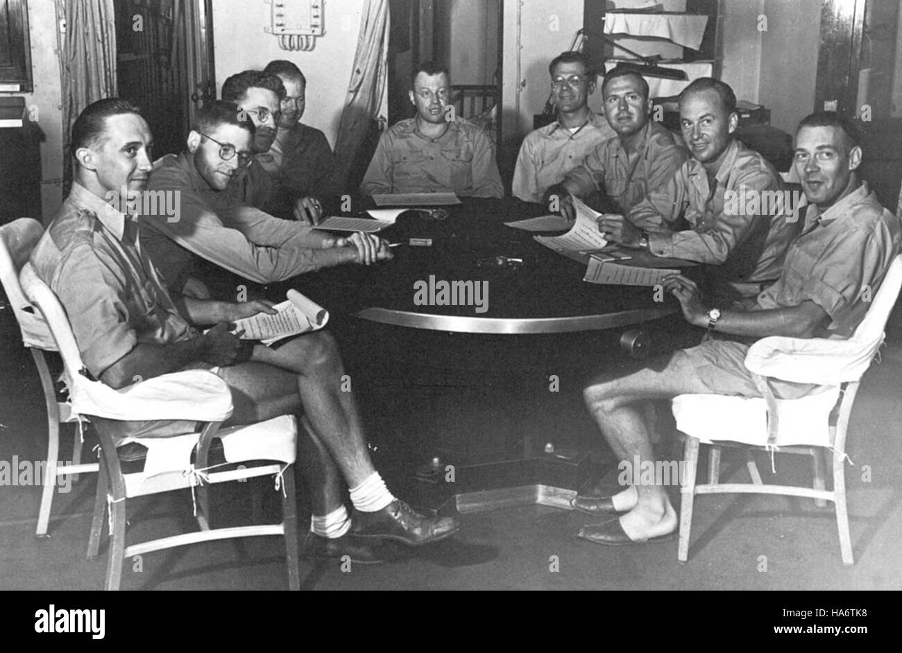 This photo features key personnel from Los Alamos National Laboratory ...