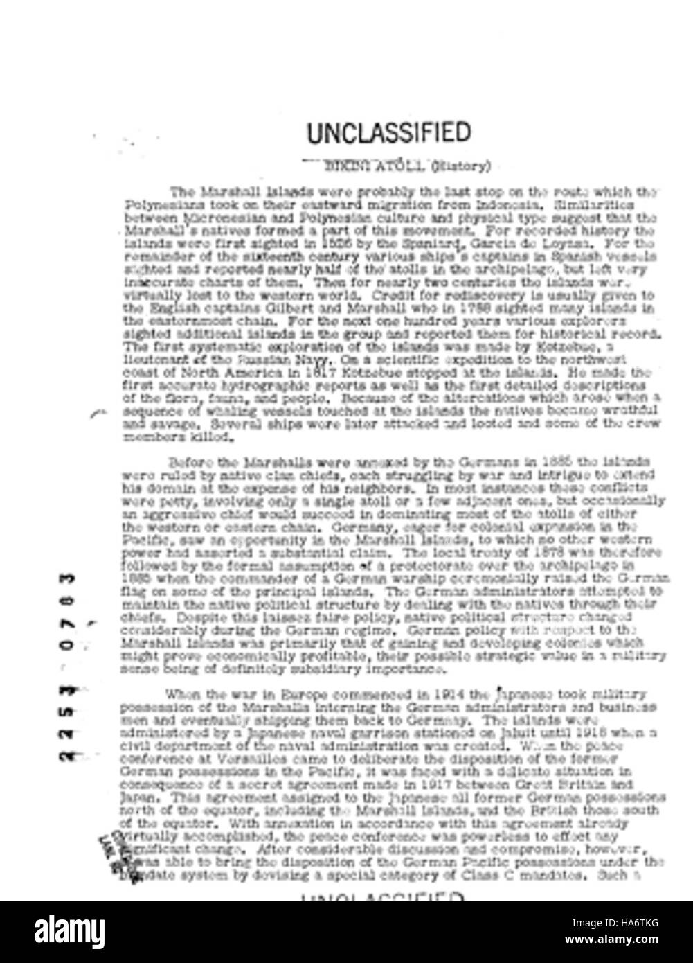 This image represents the history of Bikini Atoll, a site of nuclear ...
