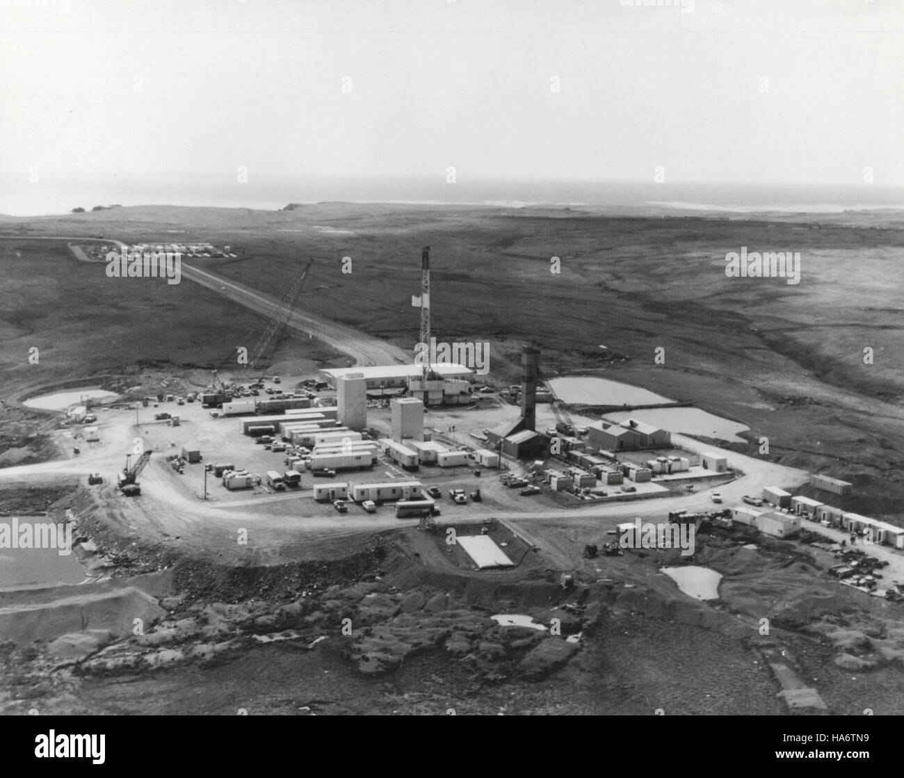 The Cannikin Test Area on Amchitca Island, located in Alaska, was the ...