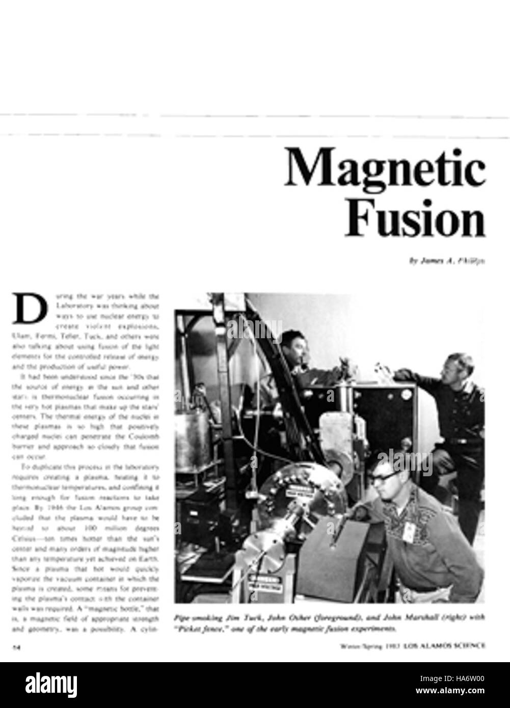 Magnetic fusion hi-res stock photography and images - Alamy