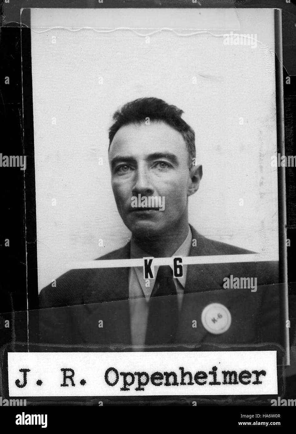 A photo of J. Robert Oppenheimer, taken at Los Alamos National ...