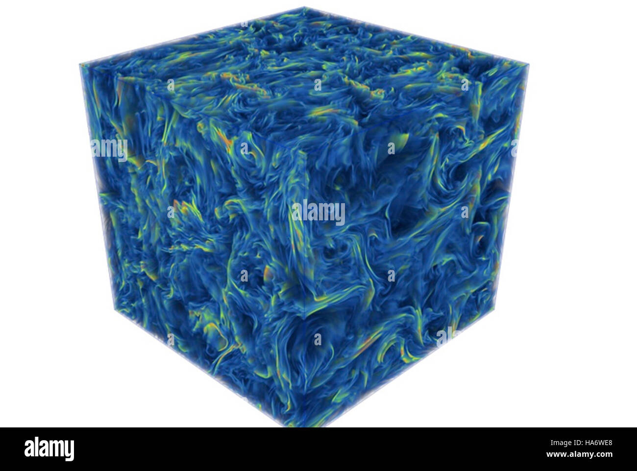 losalamosnatlab 9265425974 Turbulent Plasma Stock Photo - Alamy