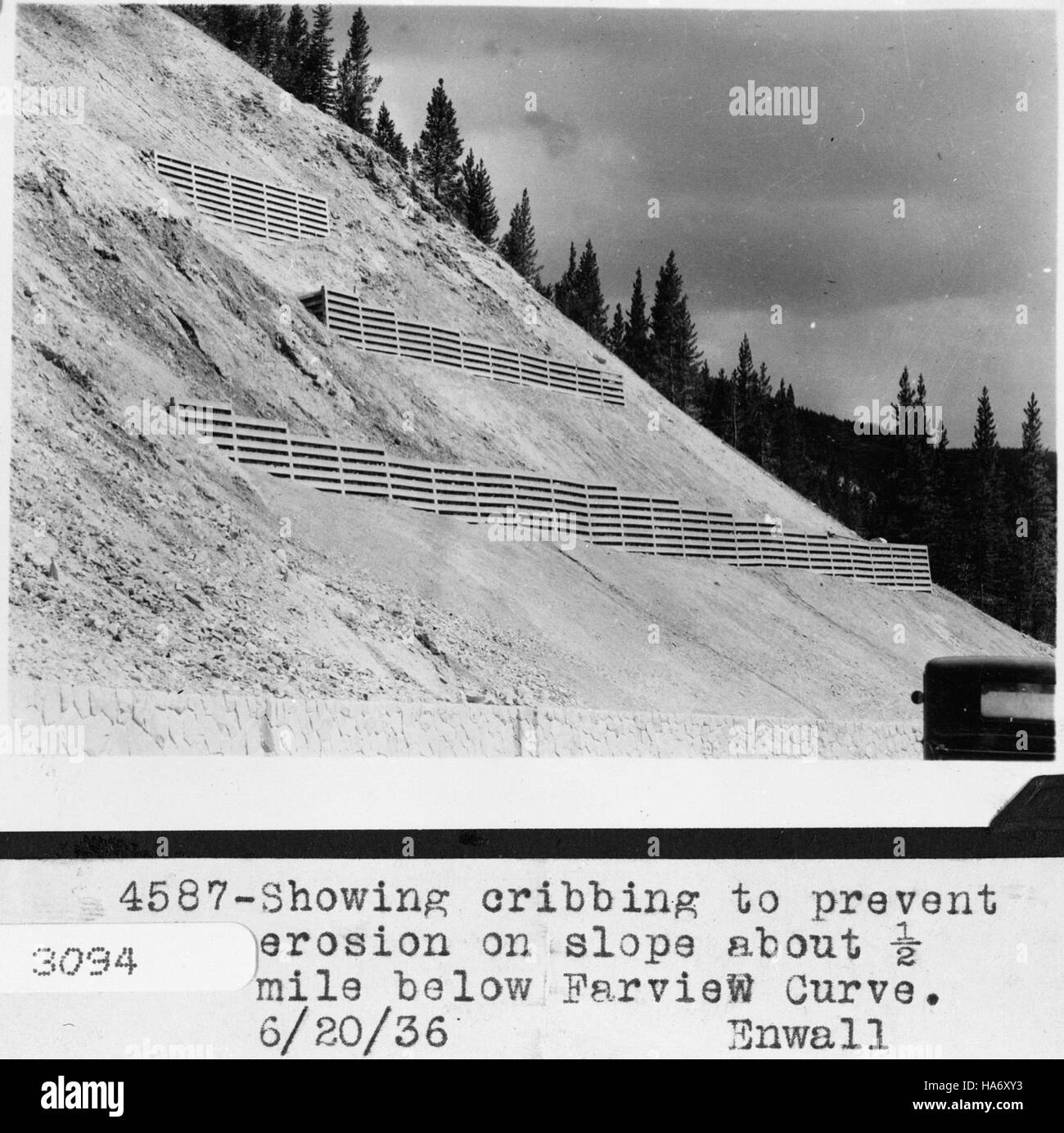 Rocky Mountain National Park demonstrates the use of cribbing ...