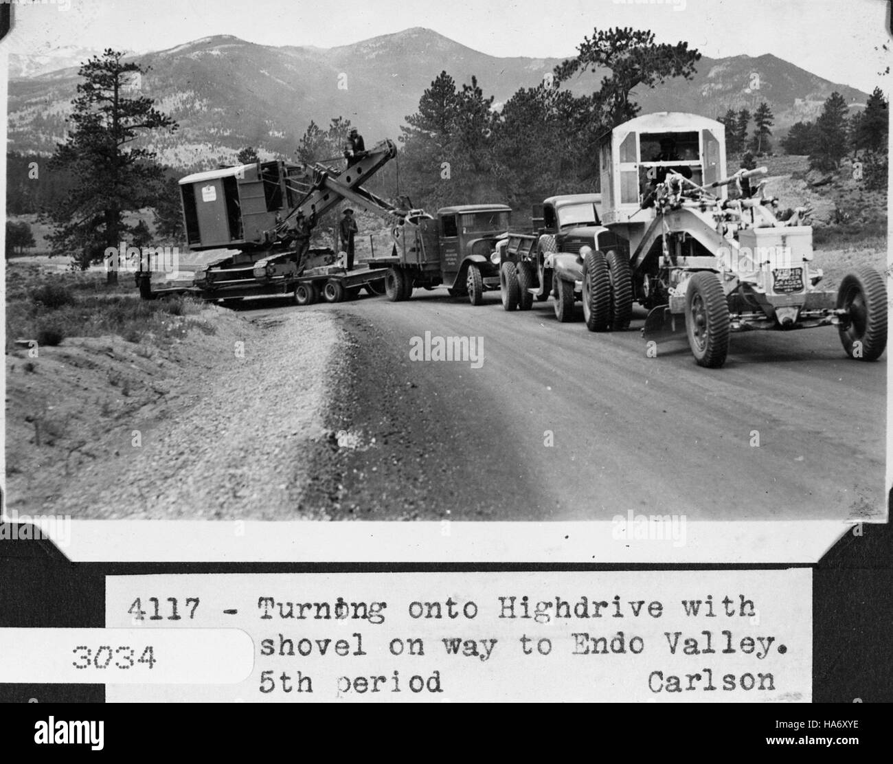 National park maintenance Black and White Stock Photos & Images - Alamy