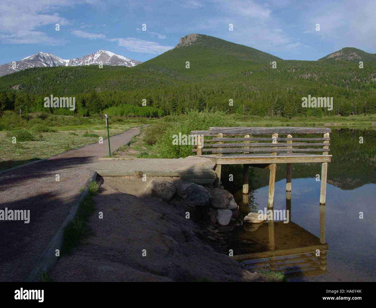 Lily Lake in Rocky Mountain National Park is a popular spot for ...