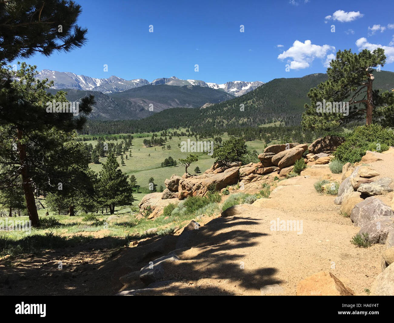 The 3M Curve in Rocky Mountain National Park is a geological feature ...
