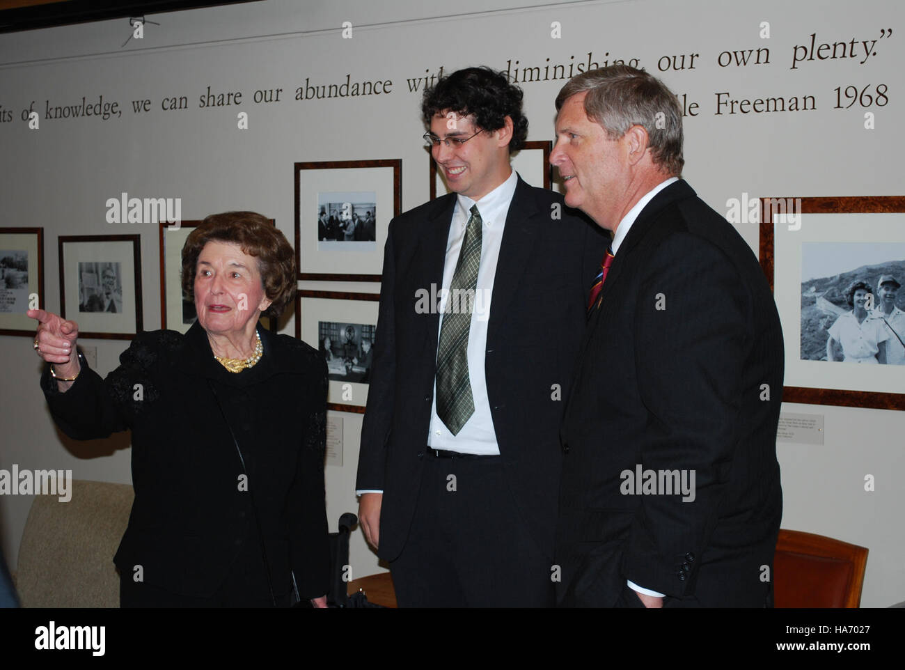 Secretary of Agriculture Tom Vilsack visits a national park during a ...