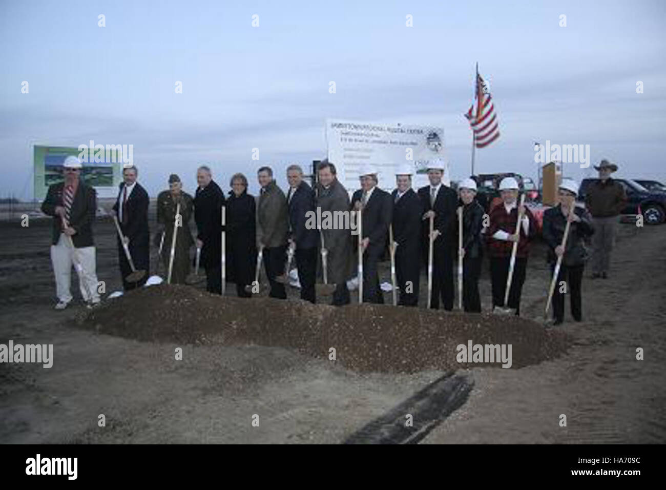 This groundbreaking project hi-res stock photography and images - Alamy