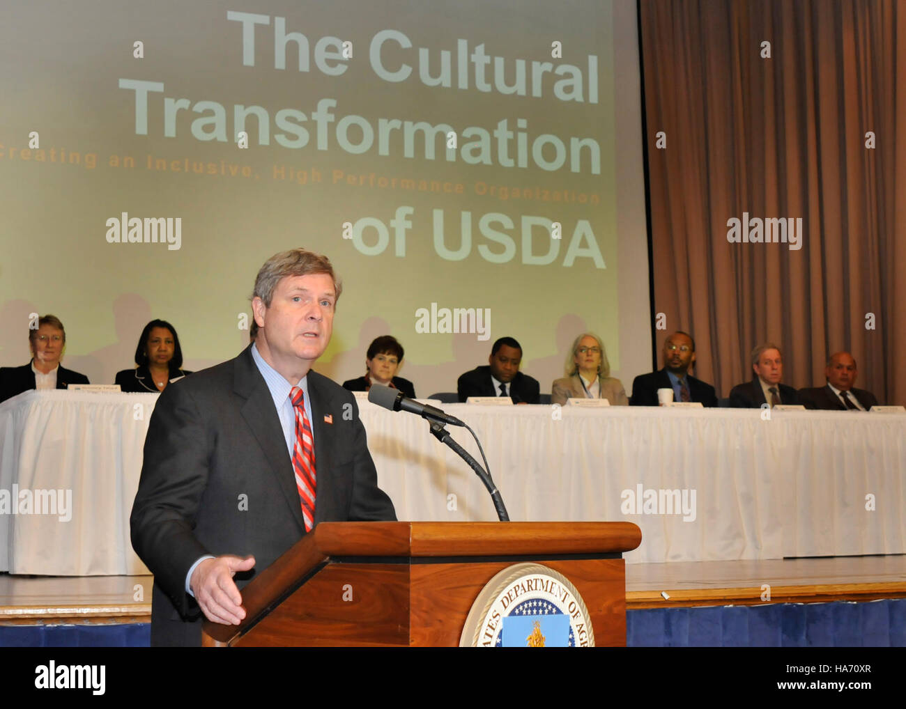 USDA Secretary Tom Vilsack speaks on the cultural transformation within ...