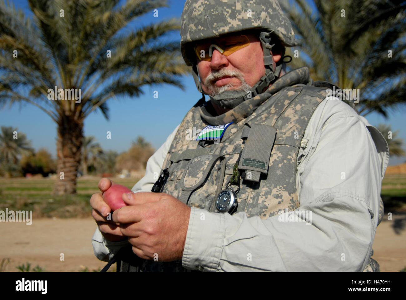 This image captures the work of a combat camera team during Operation ...