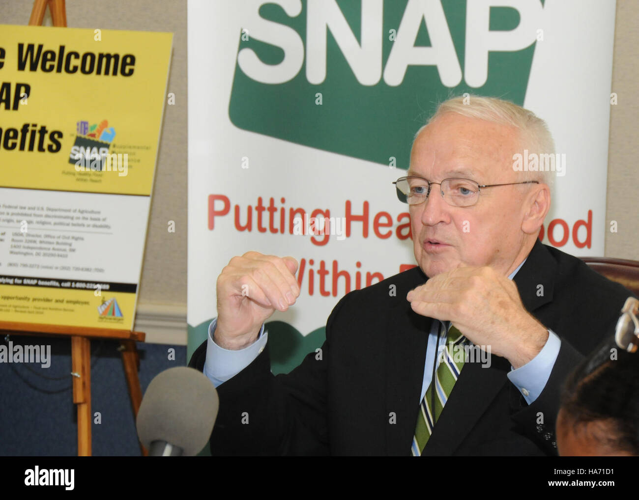 Kevin Concannon, USDA official, visits a National Park to discuss the ...