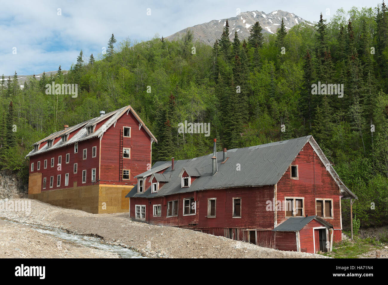 The Kennicott image highlights the historic mining town located in ...