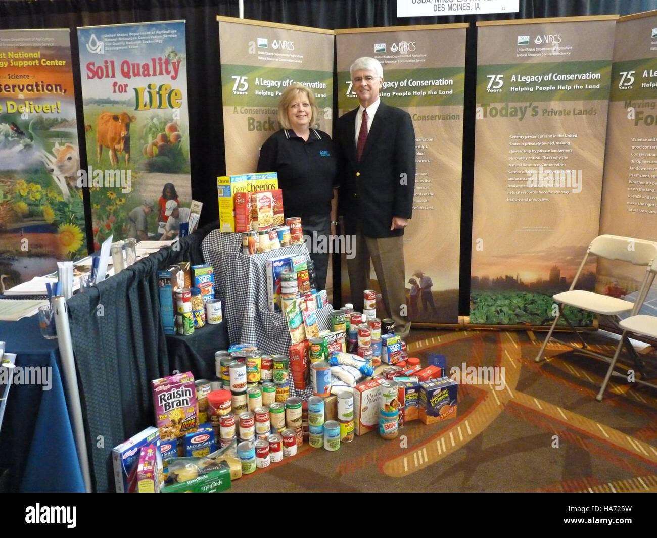 This image highlights the SWCS F5 Food Drive, a community initiative ...