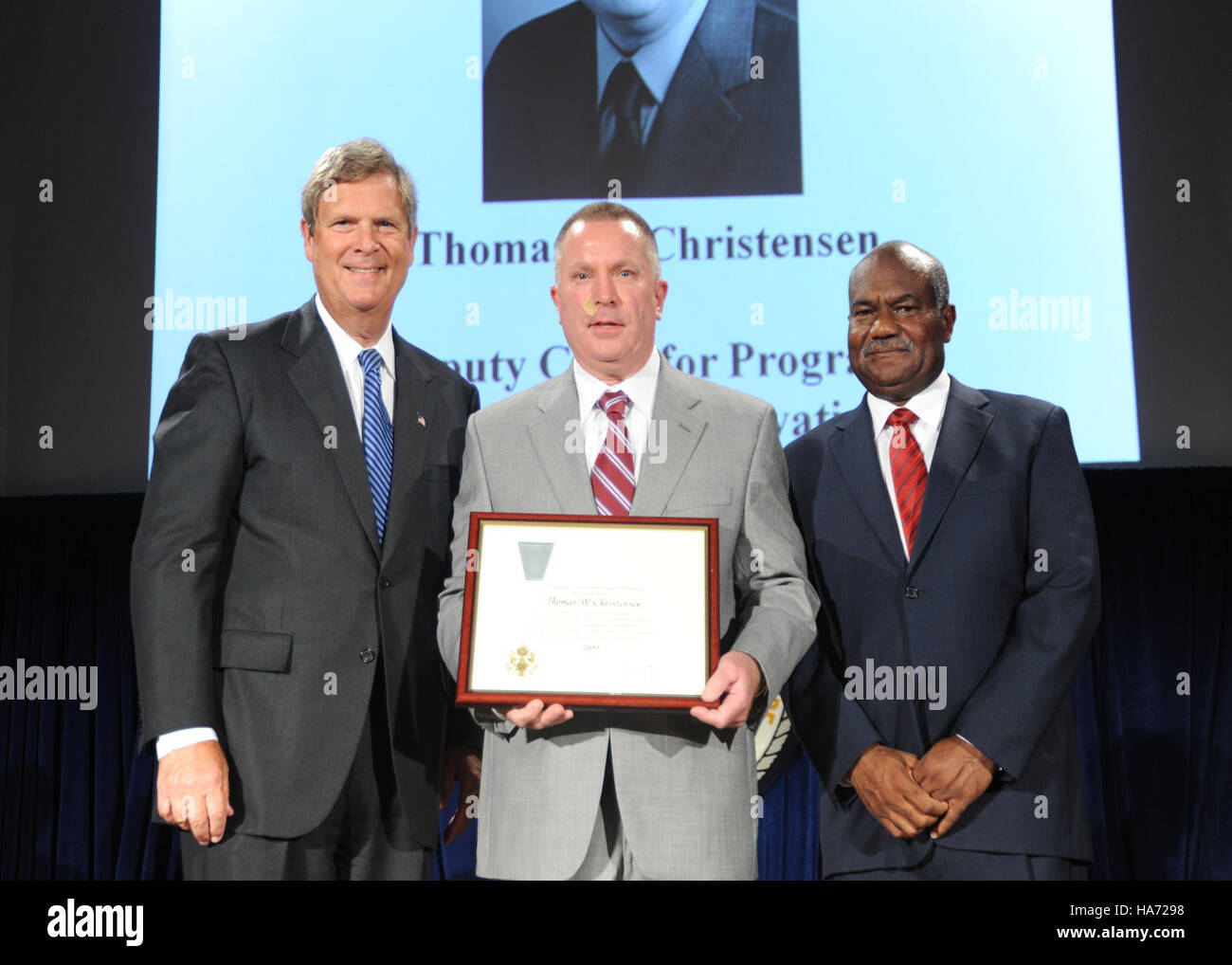 Thomas W. Christensen received the 62nd Honor Award from the Natural Resources Conservation ...