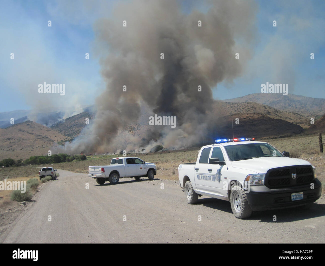 The Tahoe Hotshots, a specialized wildland firefighting crew ...