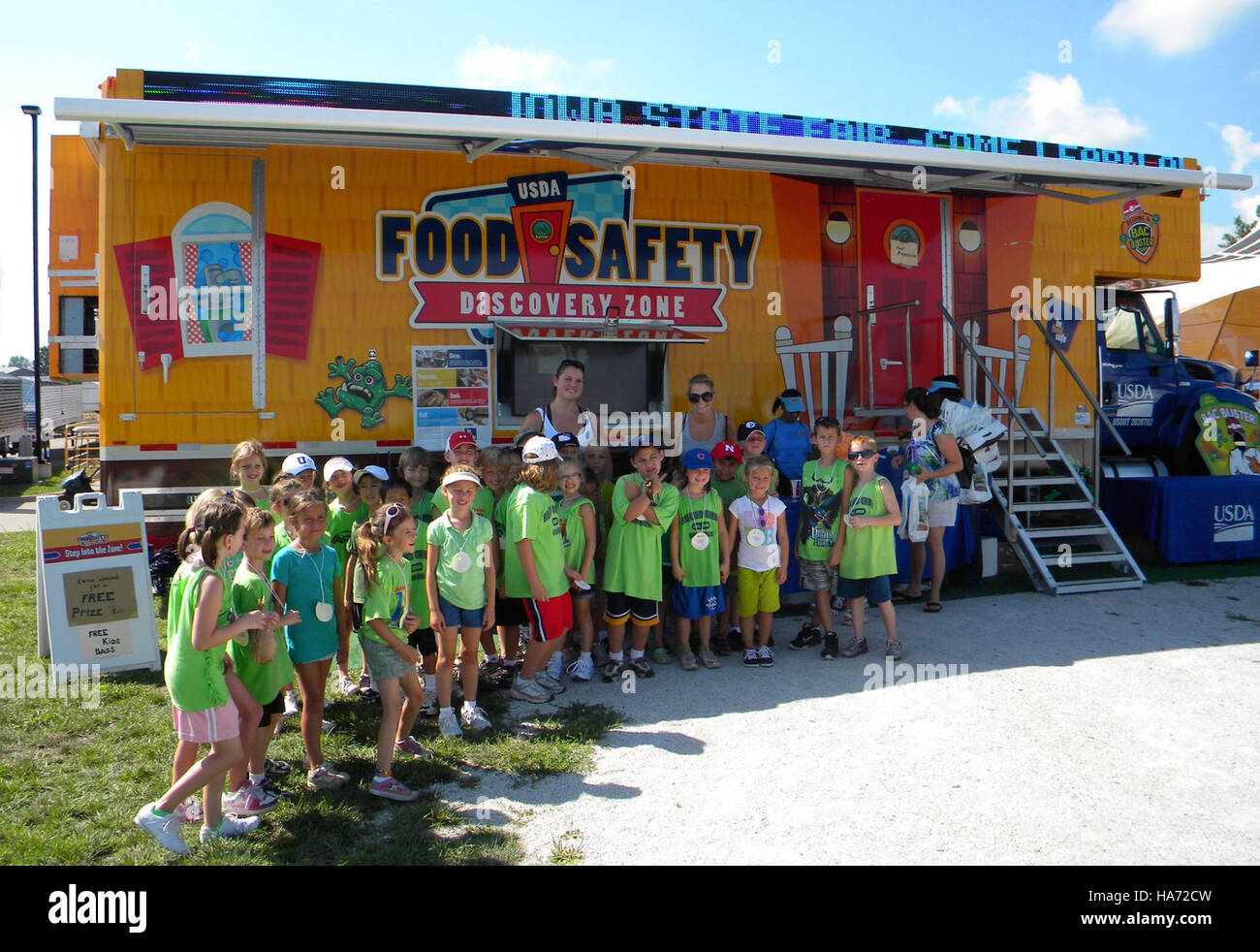 The Iowa State Fair features educational programs for school children ...