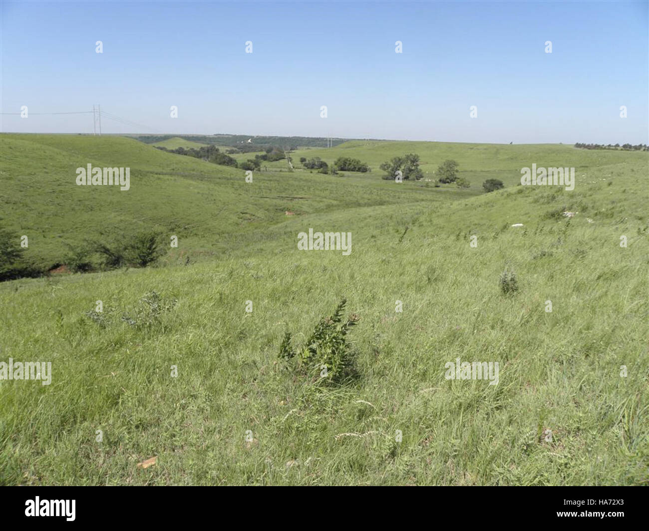 This image from the USDA shows an easement, a legal right to use or ...