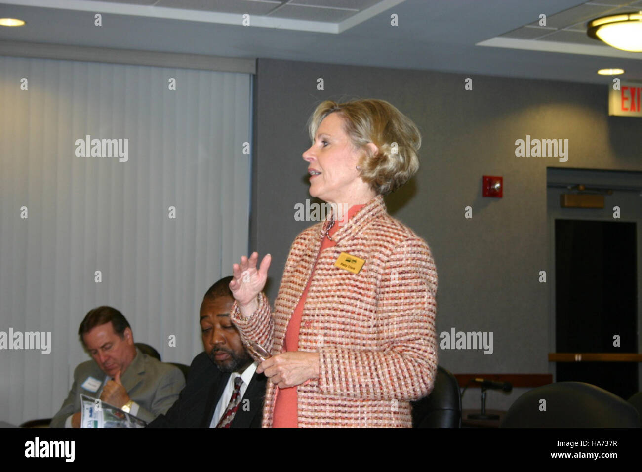 A photo taken by Patty Clark, featuring a government-related event or ...