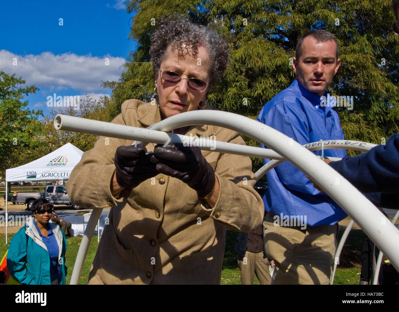This photograph, taken by the USDA, features Lee Cliburn, a Master ...