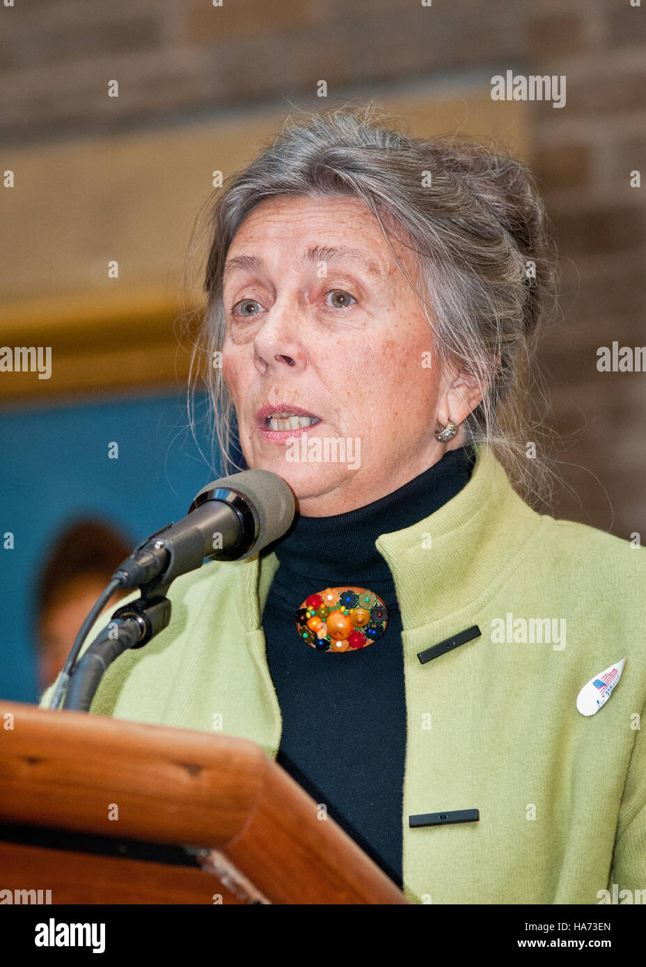 This image shows an awards ceremony at the USDA Jamie Whitten Building ...
