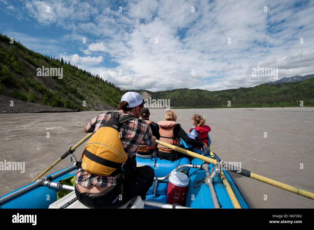 River floating activity in Wrangell-St. Elias National Park, showcasing ...