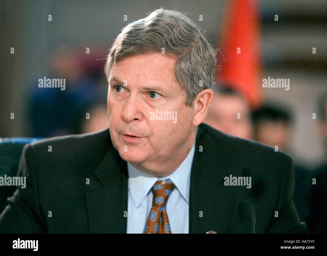 Secretary Tom Vilsack of the U.S. Department of Agriculture speaks on ...