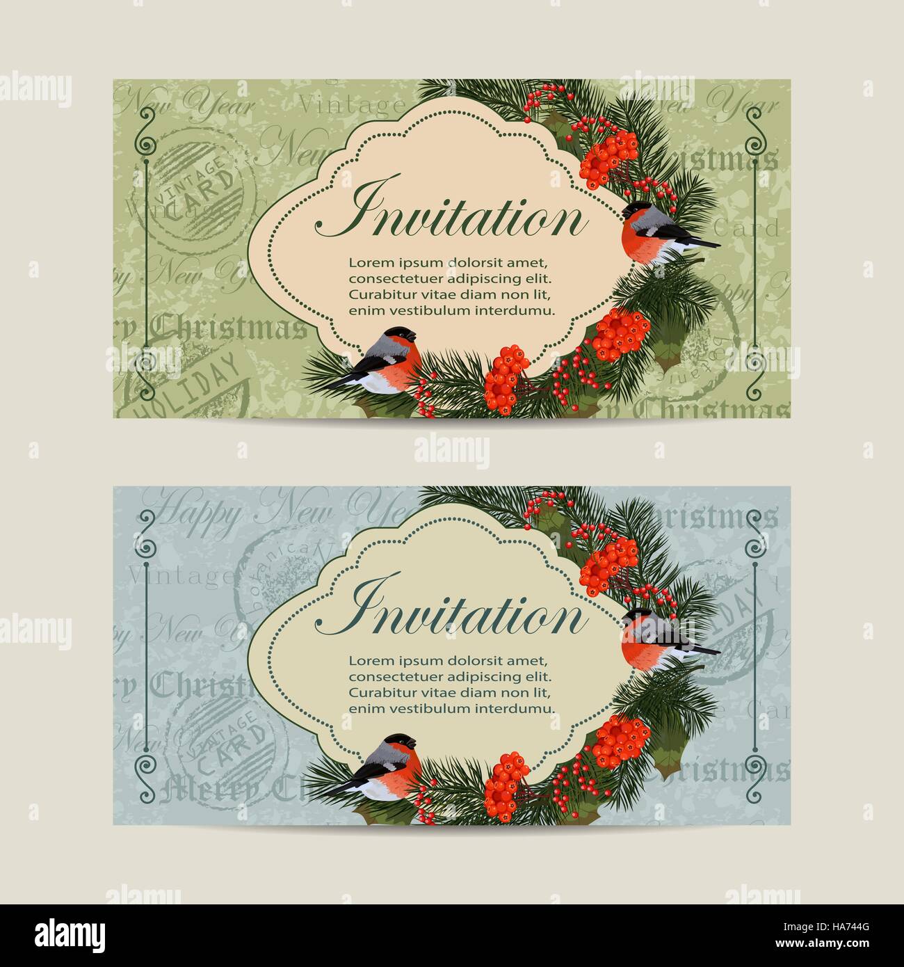 Set of horizontal banners Stock Vector Image & Art - Alamy