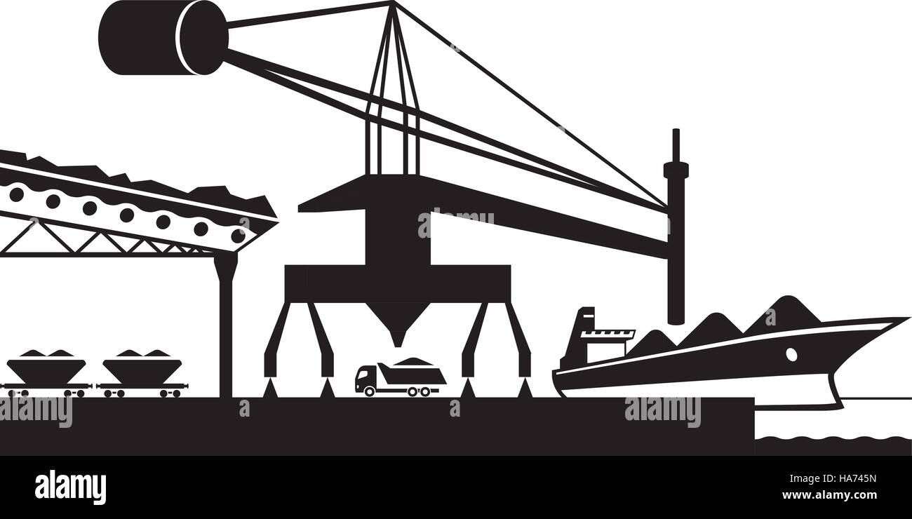 Raw materials store Stock Vector Images - Alamy