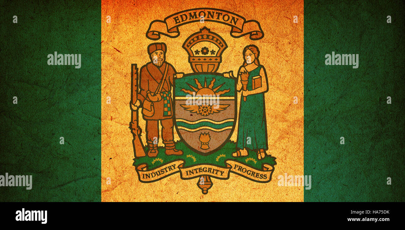 Edmonton flag hi-res stock photography and images - Alamy