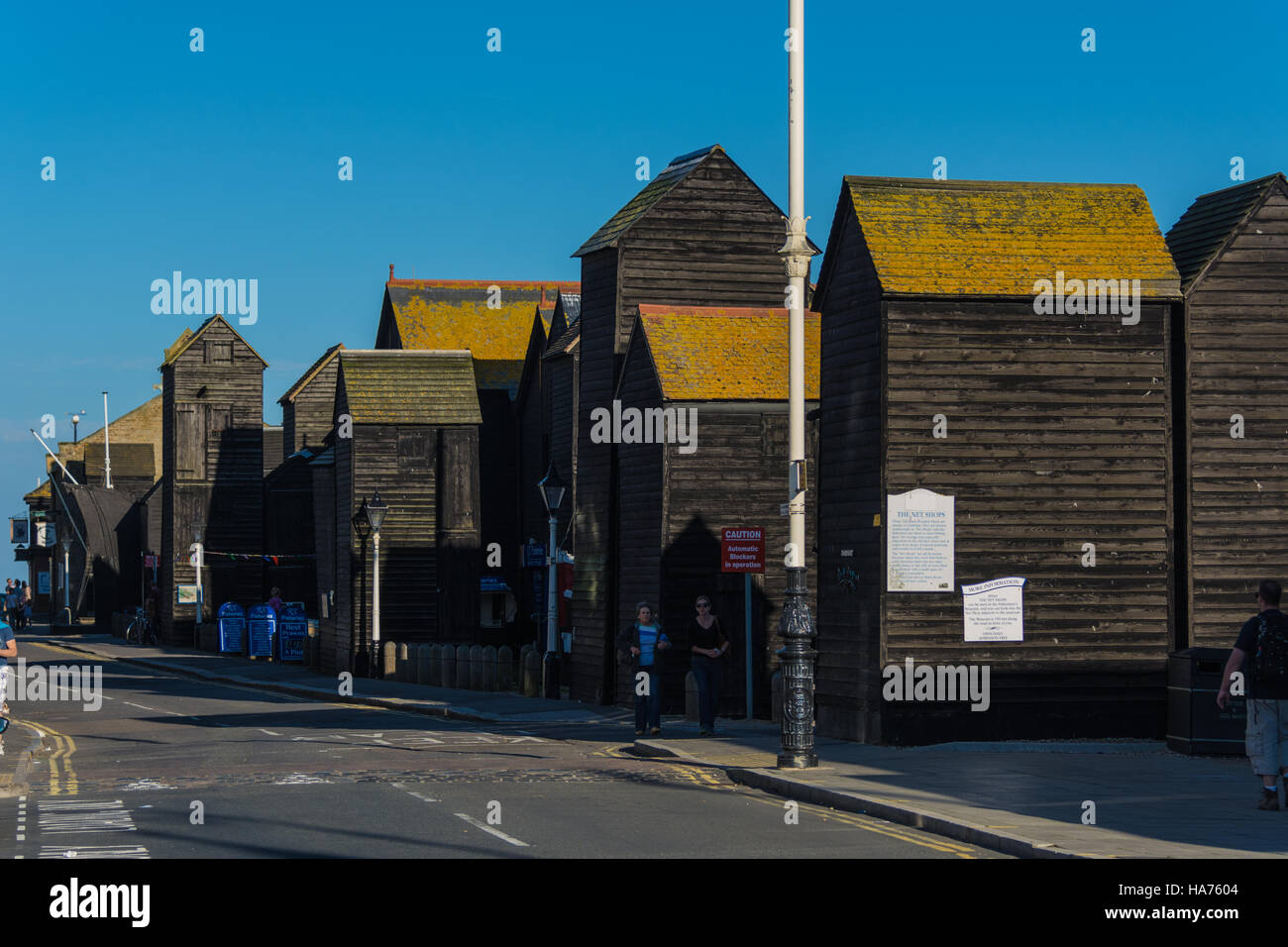 Fishermen’s Huts, Hastings, Kent, England Stock Photo - Alamy