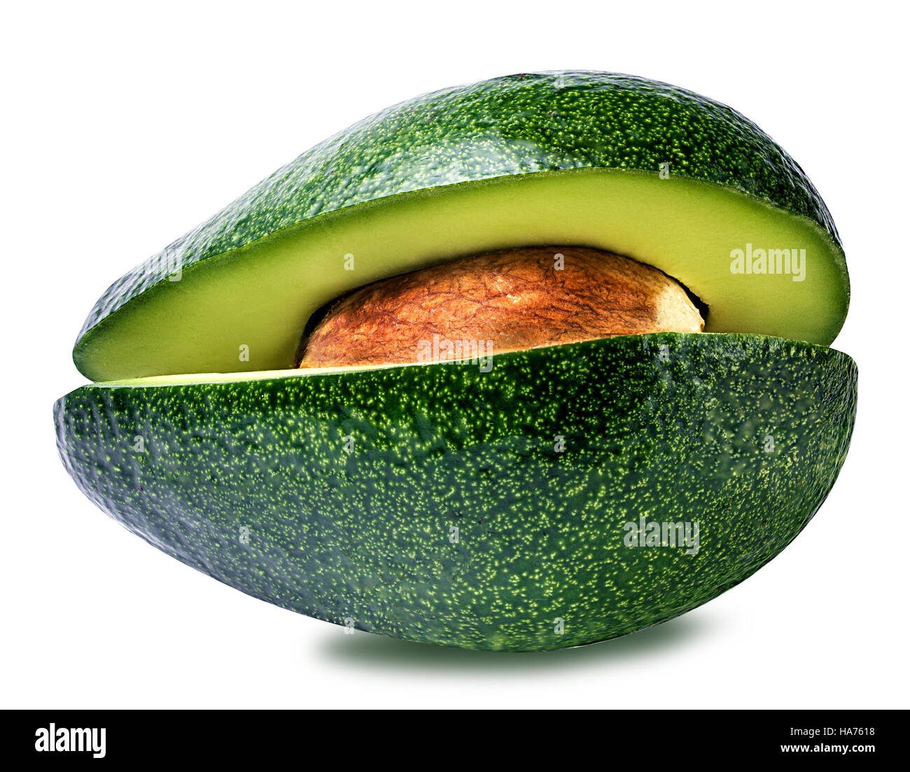 avocado isolated on white background Stock Photo - Alamy
