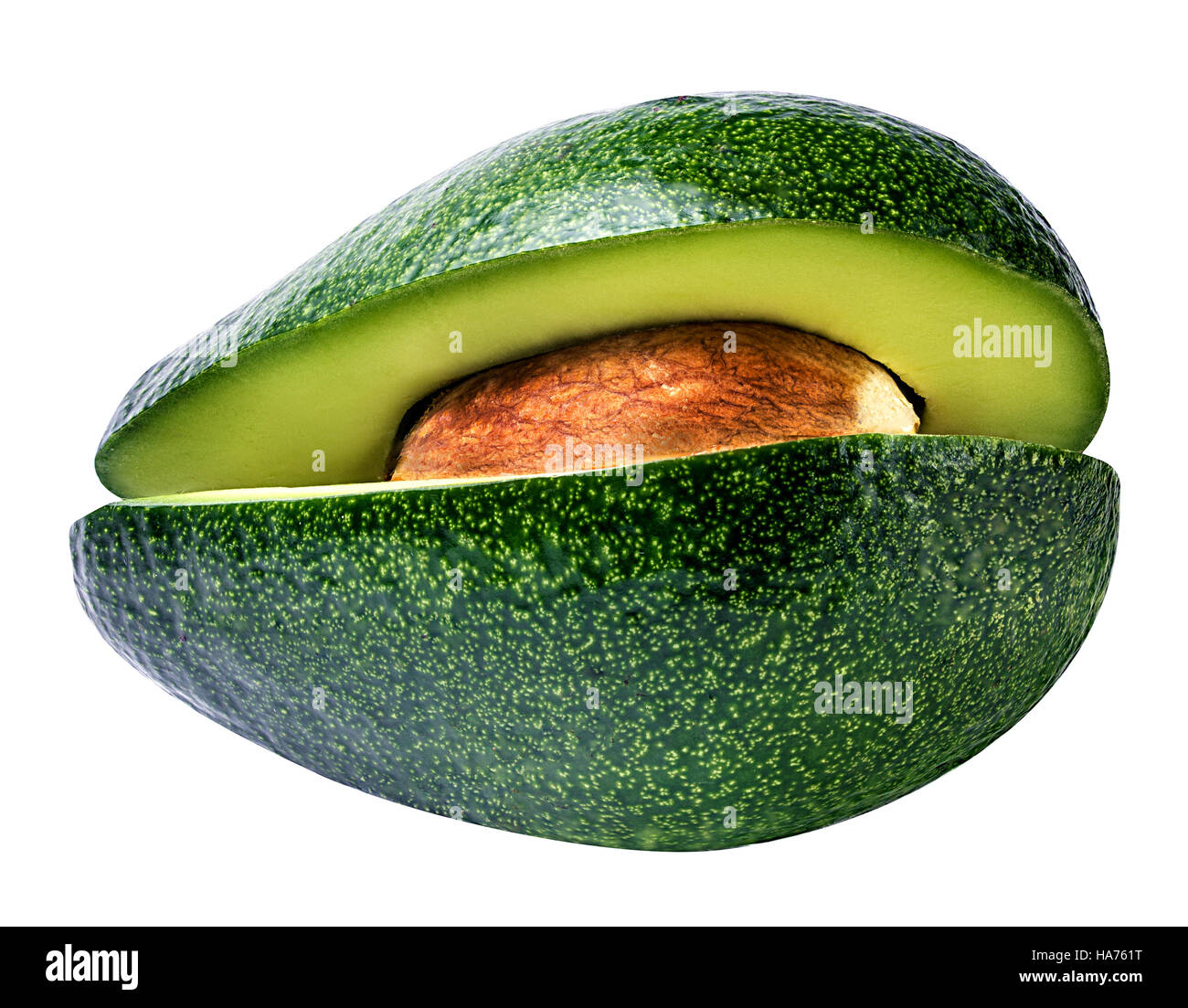 avocado isolated on white background Stock Photo - Alamy