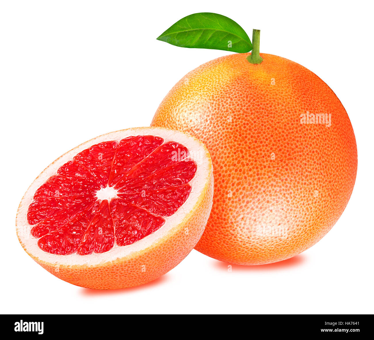 grapefruit isolated on white background Stock Photo - Alamy