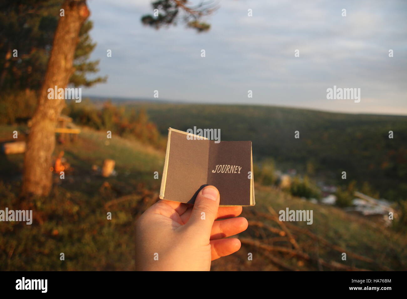 journey text and book Stock Photo - Alamy