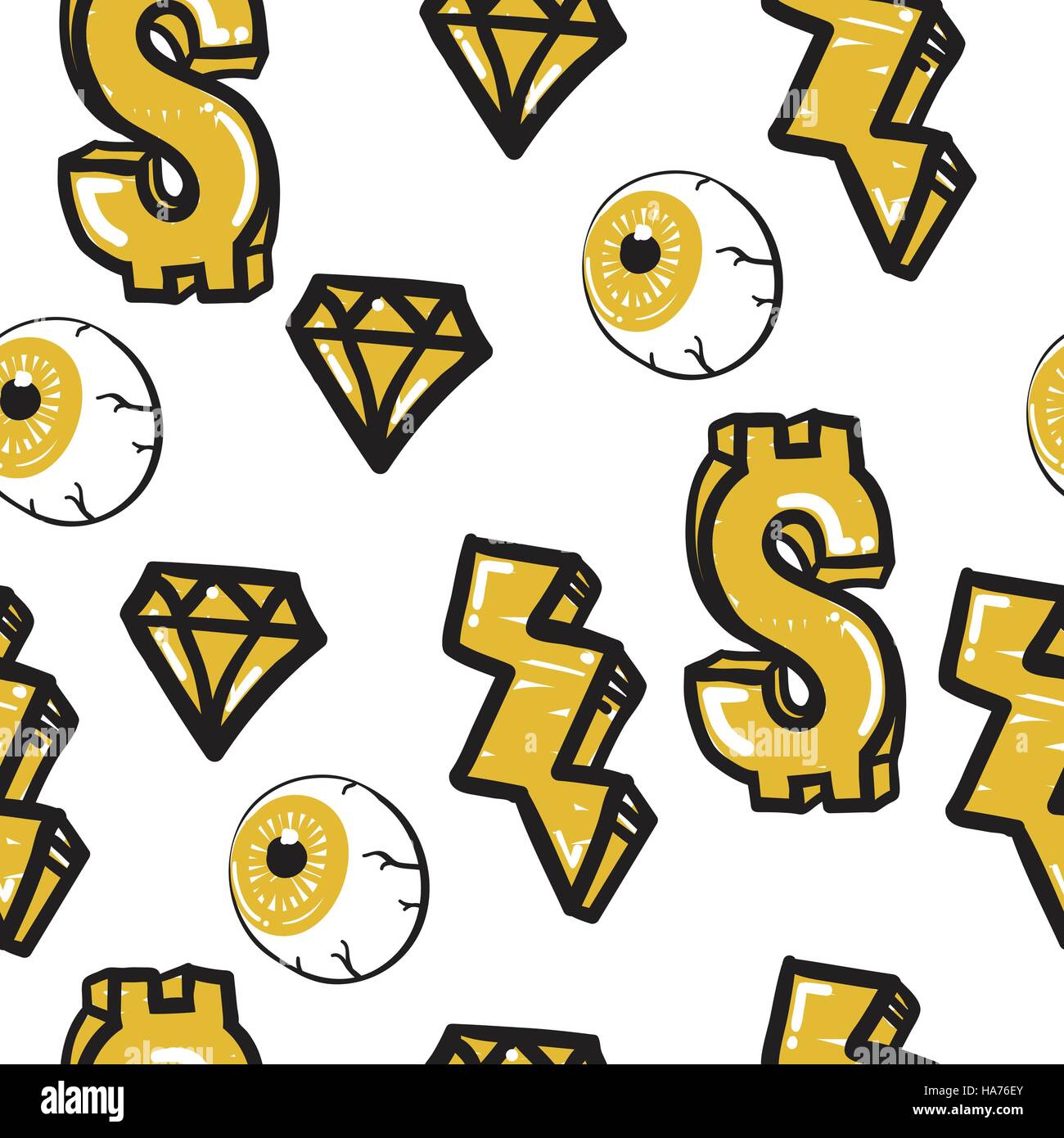 Cool graffiti Stock Vector Images - Alamy