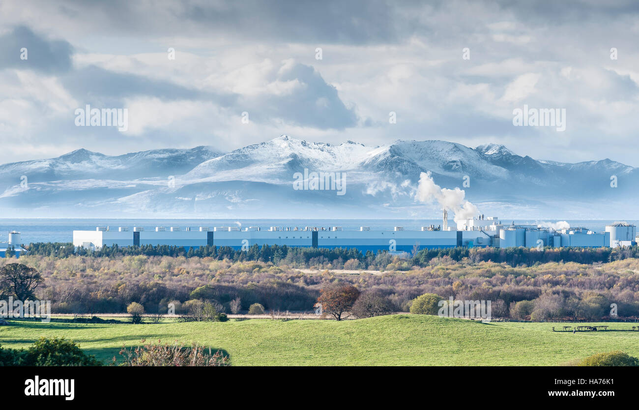 Snow on arran hi-res stock photography and images - Alamy
