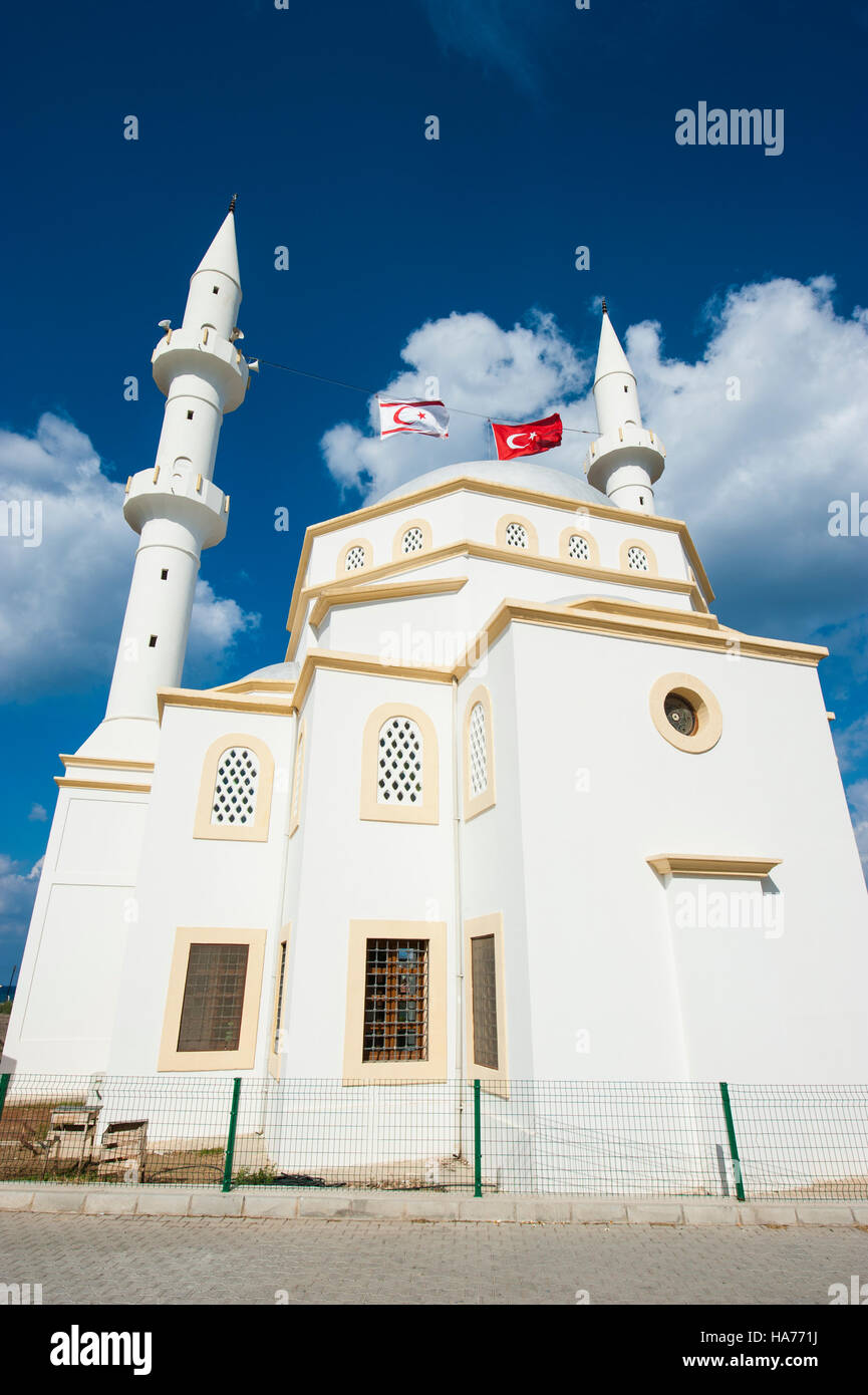 Mosque in Lefka (Turkish: Lefke), Northern Cyprus Stock Photo - Alamy