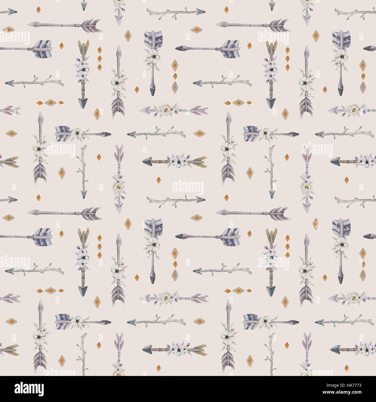 Cow skull indian arrow hi-res stock photography and images - Alamy