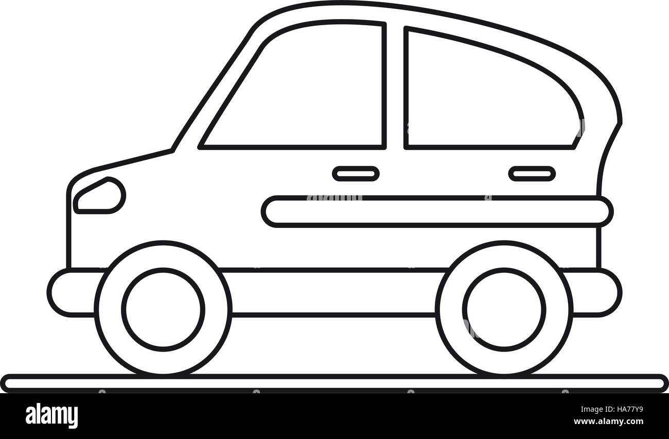 car transport industry contamination icon pictograph Stock Vector Image ...