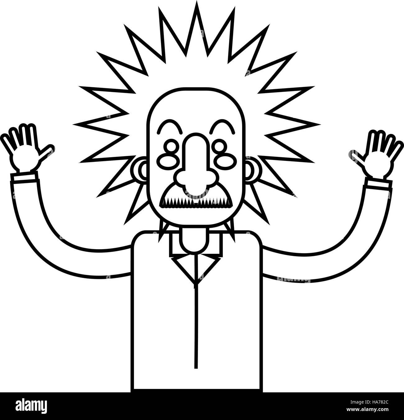 Isolated einstein design Stock Vector Image & Art - Alamy